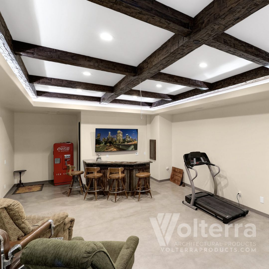 How to Add Decorative Beams to Low Ceilings - Volterra Architectural ...