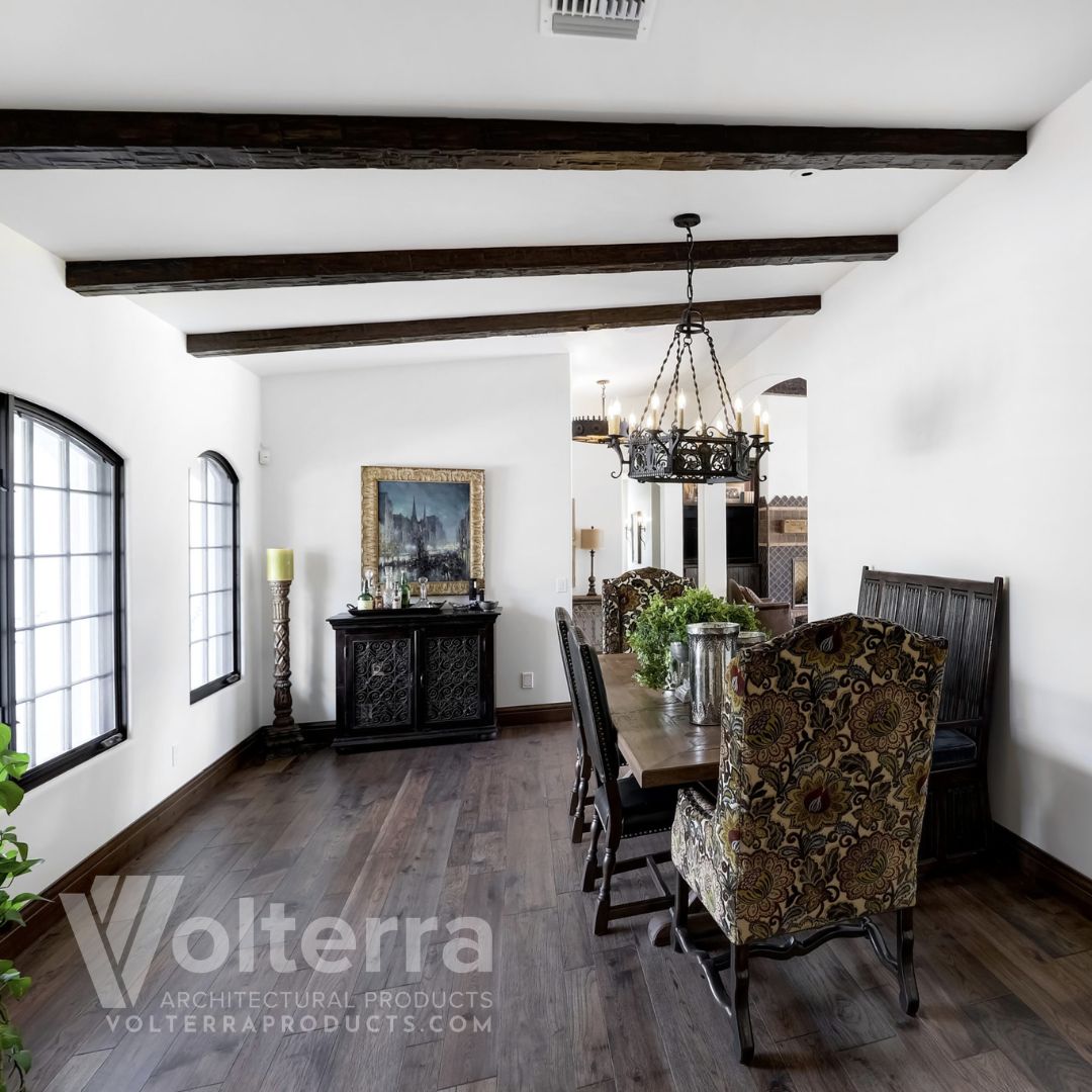How to Add Decorative Beams to Low Ceilings - Volterra Architectural ...