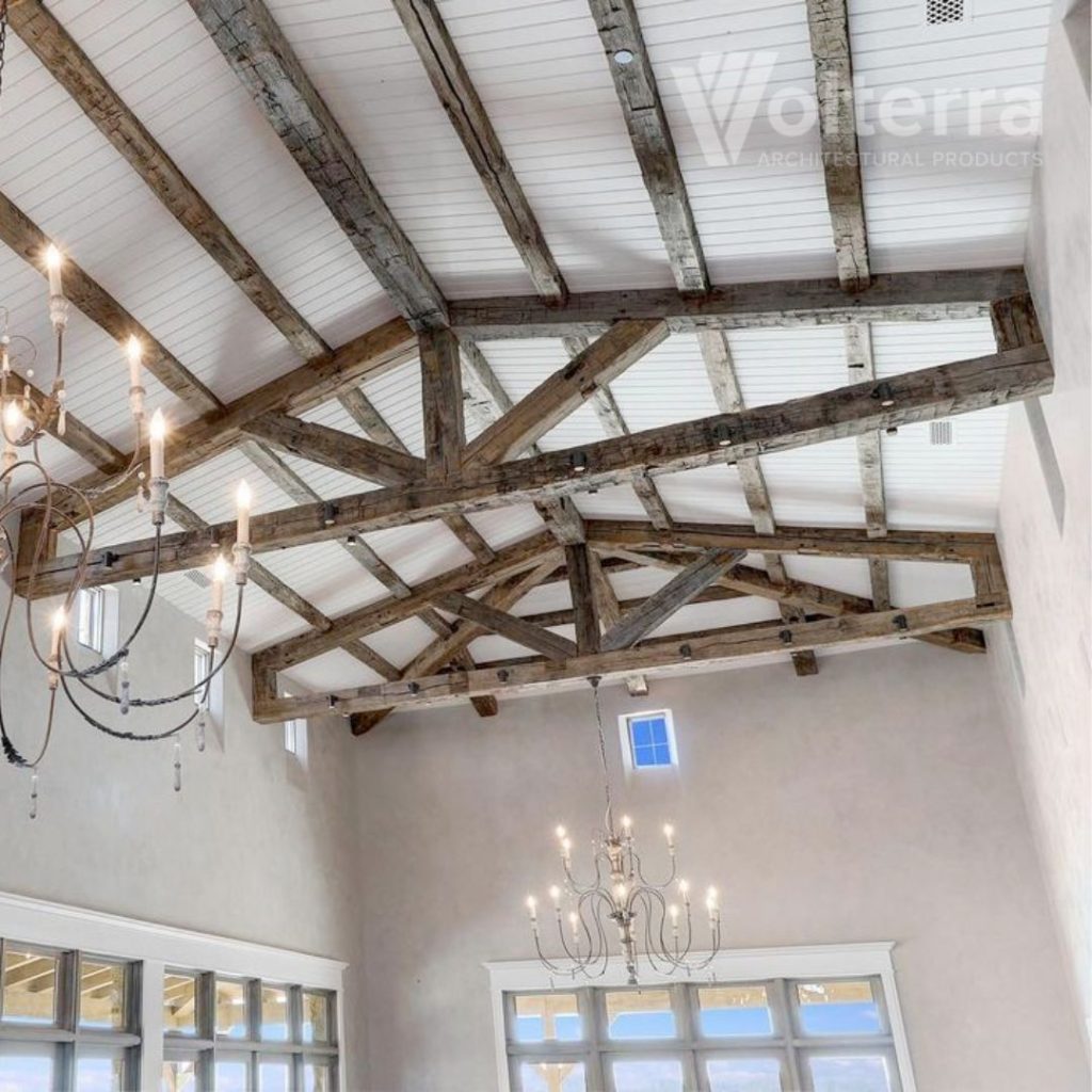 How Decorative Wood Beams Revitalize Your Living Room - Volterra