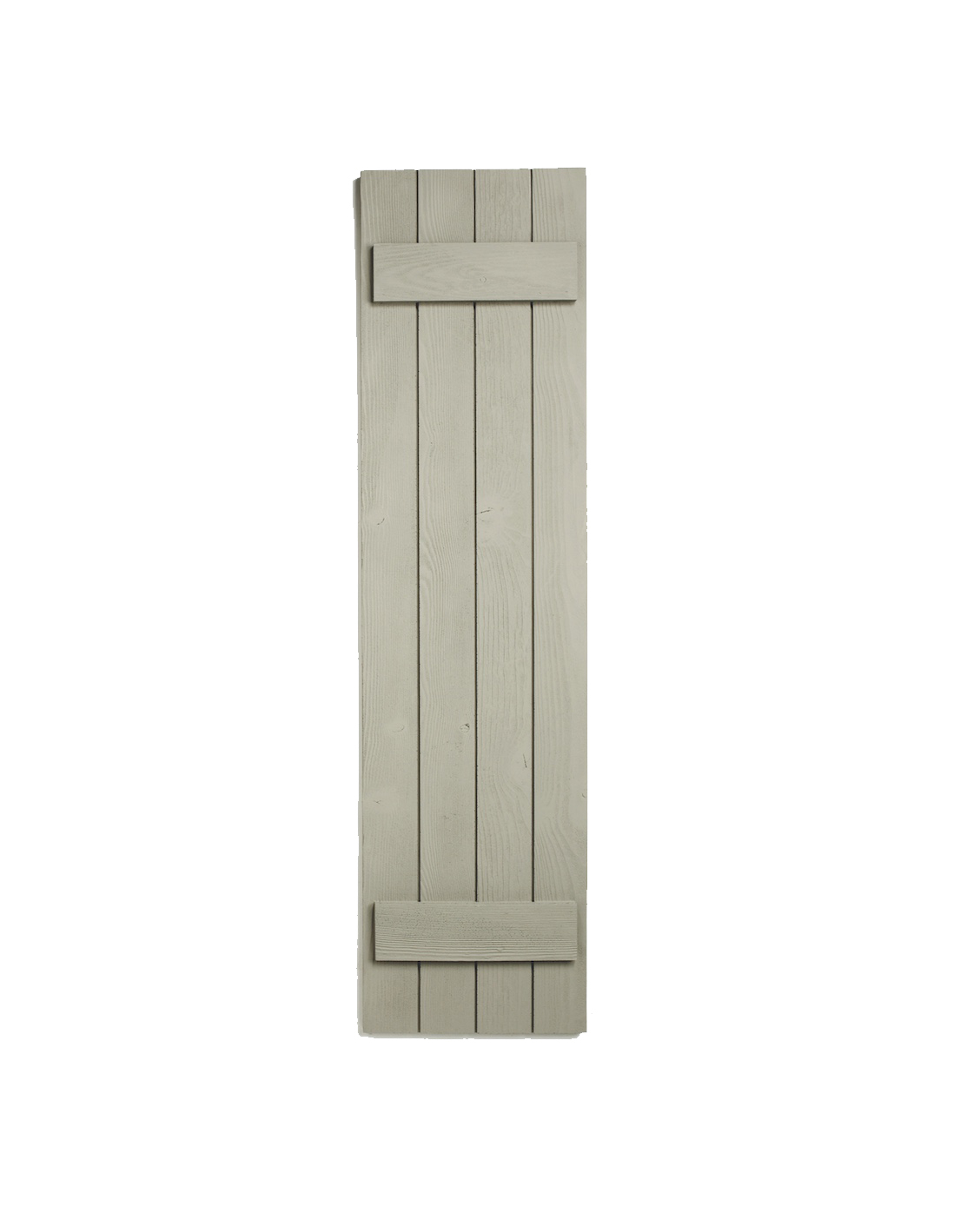 ¼" Groove Plank Doug Fir Faux Shutters - Volterra Architectural Products