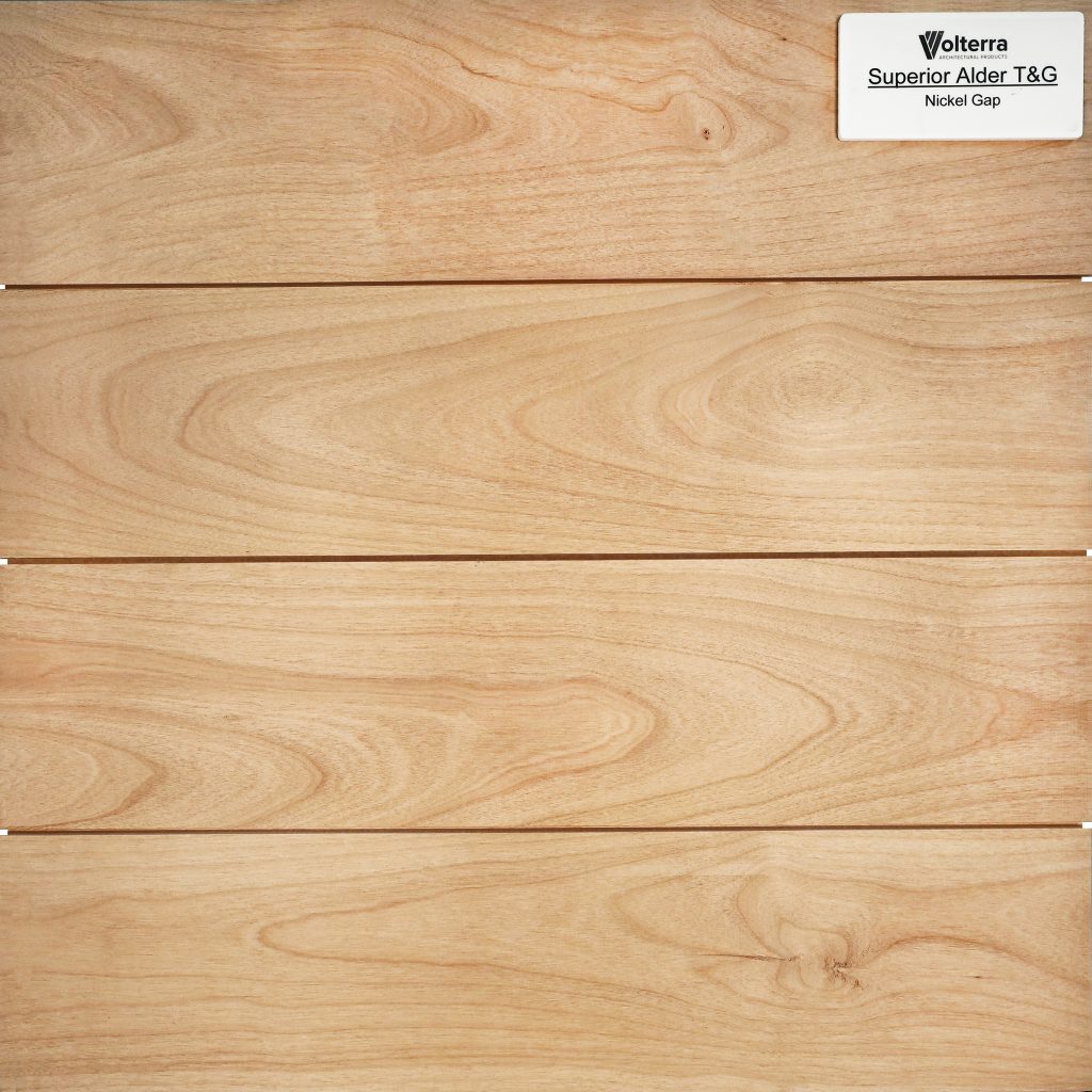 T&G Superior Alder 3/4