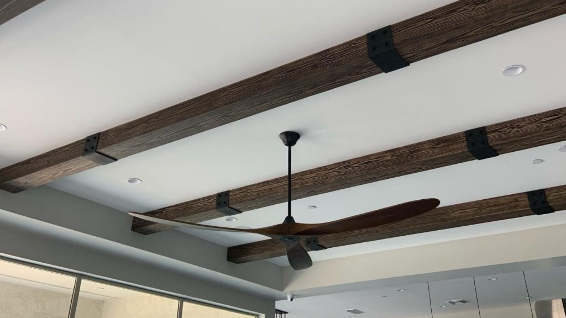 Faux Rustic Wood Beams - The Best Picture Of Beam